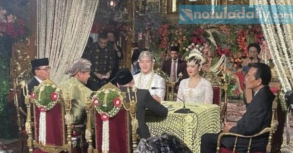 JK hingga Luhut Turut Hadiri Pernikahan Iptu Hafiz Prasetia Akbar dan ...